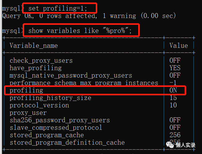 MYSQL调优-Show Profile性能分析 - 墨天轮