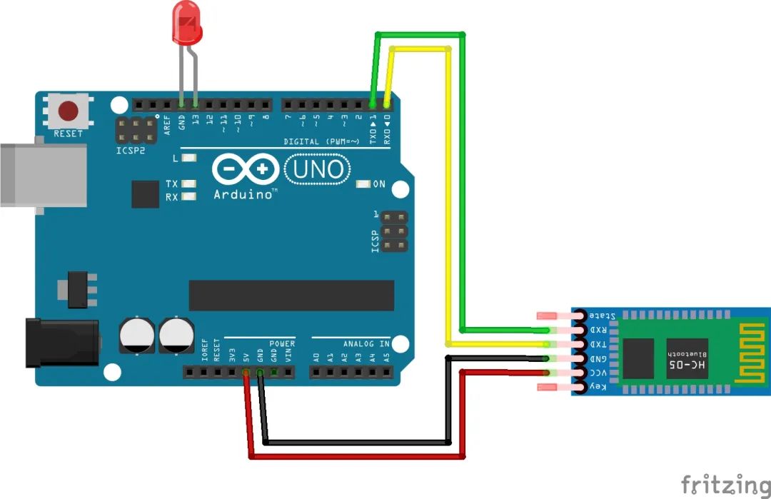 【Arduino】使用HC05蓝牙模块与手机连接 - 墨天轮