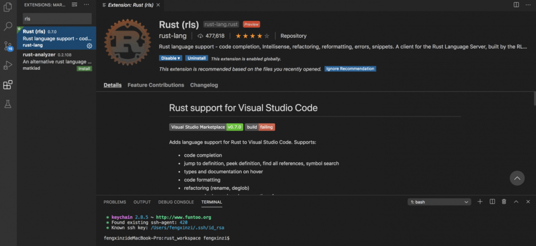 Rust入坑指南之环境搭建 - 墨天轮