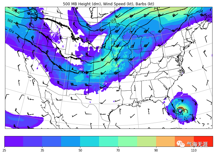 Python气象数据处理与绘图：WRF模式模拟数据后处理（绘图篇下） - 墨天轮