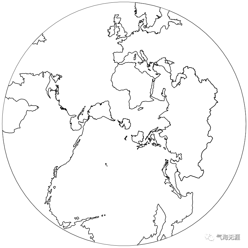 Python气象数据处理与绘图：Cartopy绘制不同投影的地图 - 墨天轮