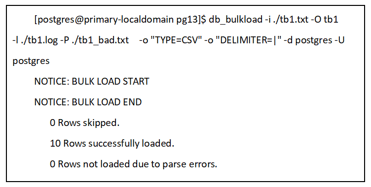 「瀚高数据库技术栈」瀚高db_bulkload - 墨天轮