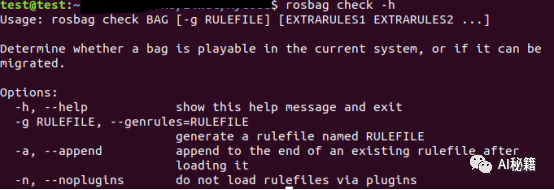 rosbag数据包的录制record和播放play命令方法 - 墨天轮