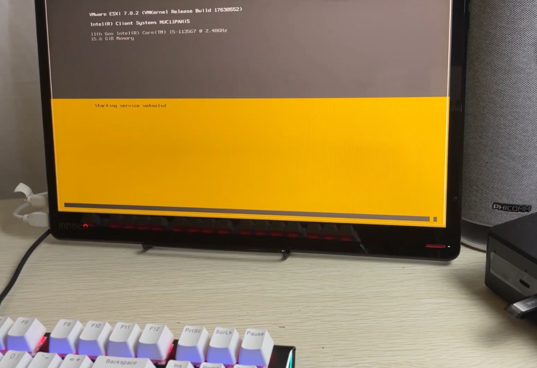 NUC11 安装Esxi7.0安装教程驱动2.5G 网卡 - 墨天轮