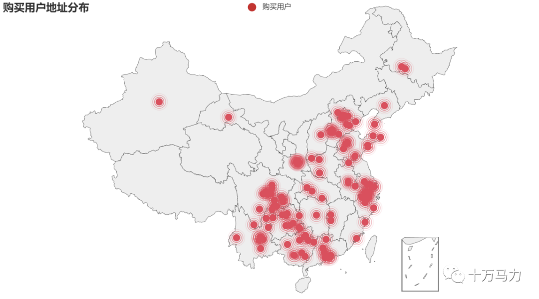 Pyecharts.Geo绘制用户分布图 - 墨天轮