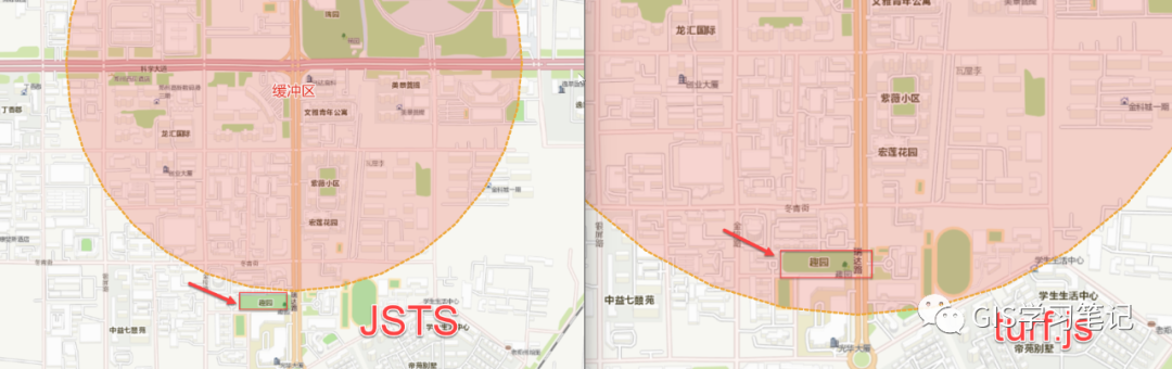 Openlayers 结合 turf.js 实现缓冲区分析 - 墨天轮
