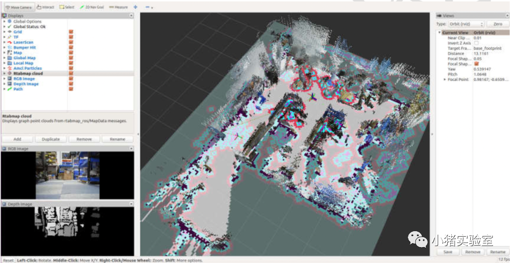 机器人操作系统ROS—深度相机+激光雷达实现vSLAM建图与导航 - 墨天轮