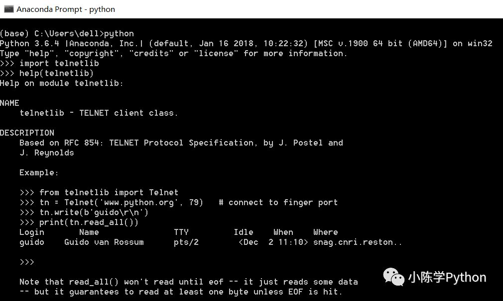 Python模块：telnetlib - 墨天轮
