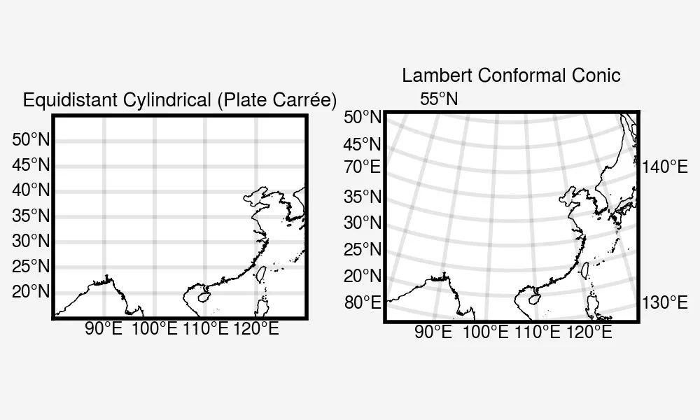 【ProPlot库】ProPlot3兰伯特投影-可添加刻度(三) - 墨天轮