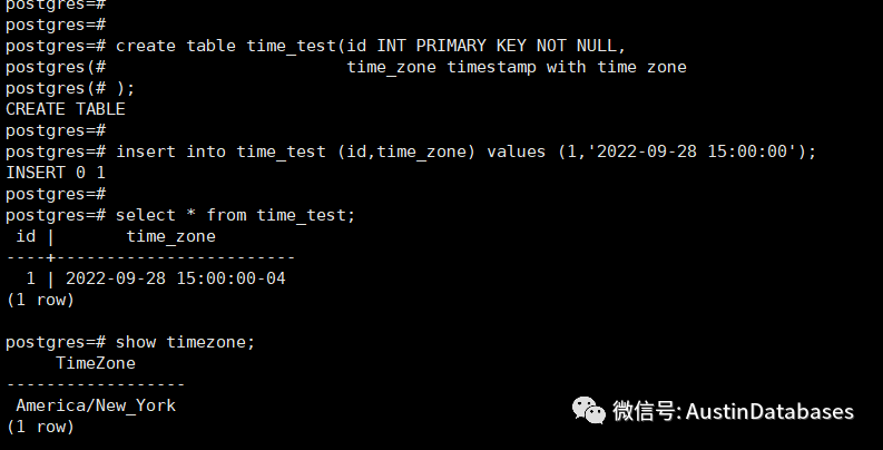 POSTGRESQL 带时区的日期的技术与狠活 - 墨天轮