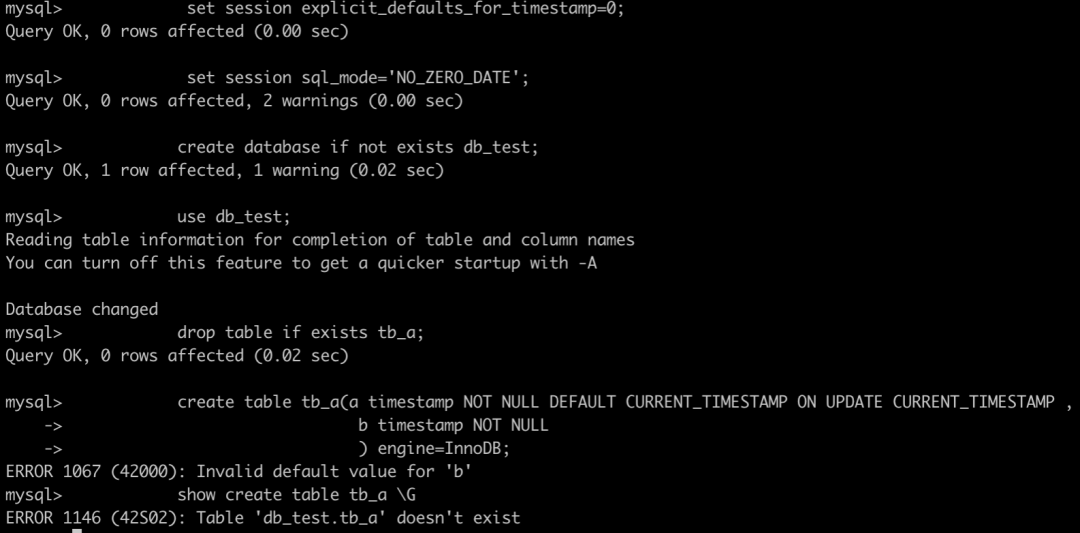  MySQL timestamp 